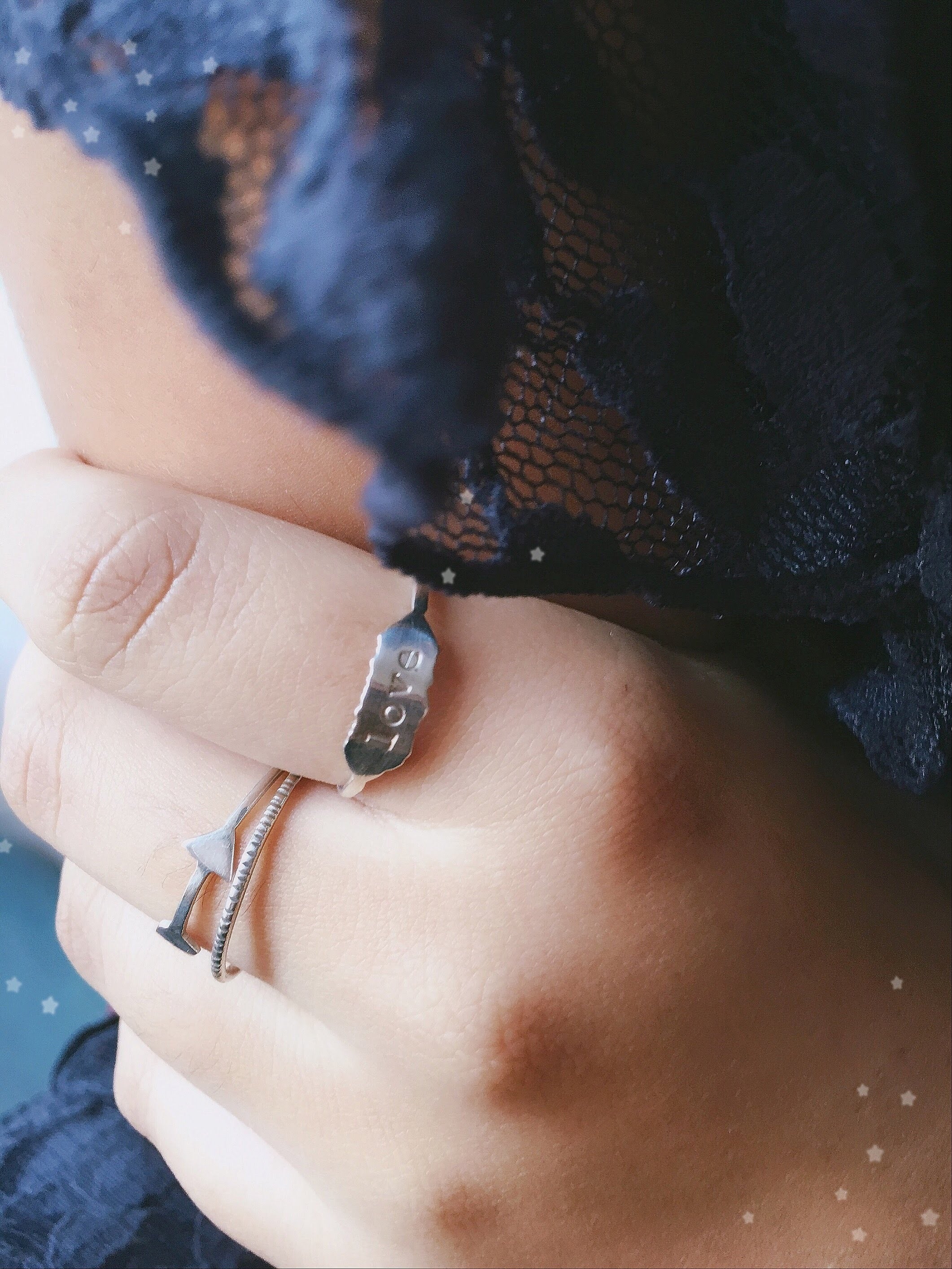 spell oval sterling silver ring – andJules